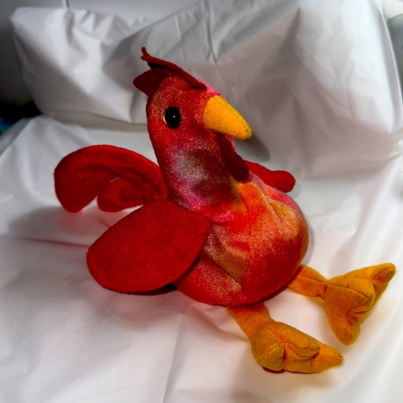 Ty | Toys | Ty 996 Beanie Baby Strut The Rooster Clean | Poshmark